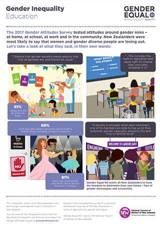 2017 Gender Attitudes Survey - Gender Equal NZ